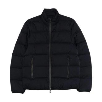 Emporio Armani Gesteppte Daunen-Pufferjacke - - Jackets - Herren - Blau - 2XL