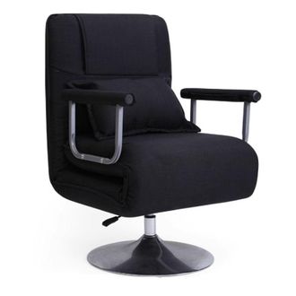 Generic Schlafsessel Recamiere Mit Schlaffunktion Schlafsofa Umwandelbar Stahlrahmen 5-Fach Verstellbare Rückenlehne Hebe Und 360°-Drehung Einfachs Zu Montier