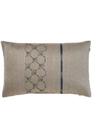 Joop Kissenh&uuml;lle J! Blend, Hellbraun, Cappuccino, Mokka, Textil, Graphik, 40x60 cm, hochwertige Qualit&auml;t, Wohntextilien, Bez&uuml;ge, Kissenbez&uuml;ge
