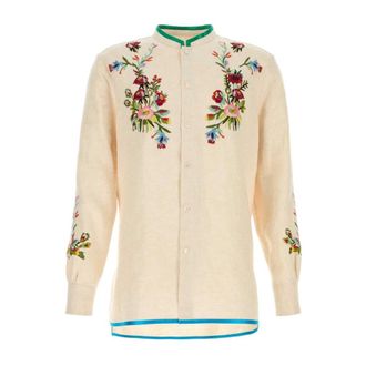 Valentino Garavani Camicia Collo Guru - - Shirts - Herren - Beige - M