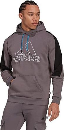 adidas Sweat &agrave; Capuche pour Homme M FI WTR - Gris Trace - HK2163 - M