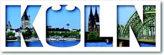 Generic K&ouml;ln Cologne Premium XL Magnet 12 cm Holz Souvenir Germany Buchstaben Dom