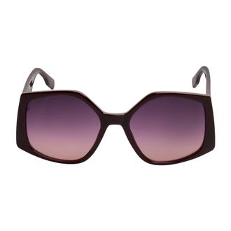 Karl Lagerfeld Geometrische Sonnenbrille - - Accessories - Damen - Rot - ONE SIZE