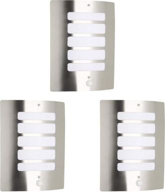 Brilliant Brillant, applique murale dext&eacute;rieur avec capteur de mouvement (Lot de 3)