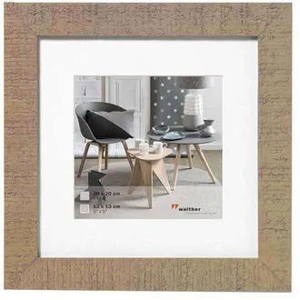 Walther Design Walther Design Cadre Photo Walther Design Beige 20 x 20 cm Home Cadre en Bois HO220C