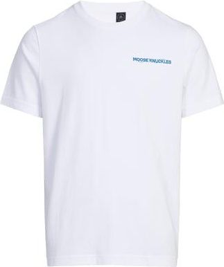 Moose Knuckles T-shirt &agrave; logo en coton