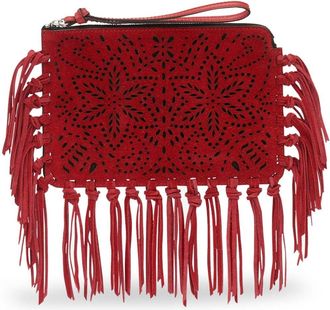 Isabel Marant Flat Clutch - Rot