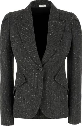 Alexander McQueen Blazer - - Jackets - Damen - Grau - L