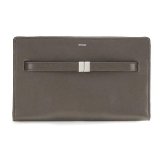 Toteme G&uuml;rtel-Umh&auml;ngetasche aus Leder - - Bags - unisex - Grau - ONE SIZE
