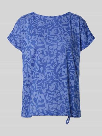 Betty Barclay T-Shirt mit Kordelzug am Saum und Rundhalsausschnitt