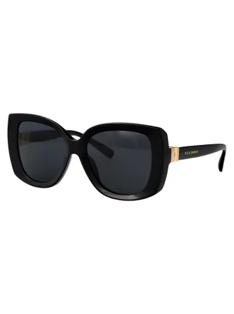Dolce & Gabbana Womens Sunglasses 0dg4495 Black Acetate