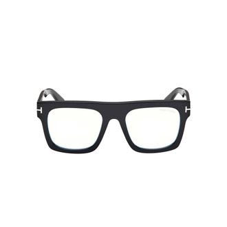 Tom Ford Fausto Optik mit Clip-On - - Accessories - Herren - Schwarzk - 53 MM