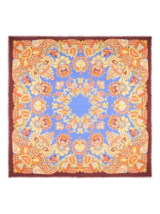 Etro châle imprimé - Bleu