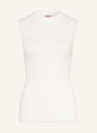 HUGO BOSS Stricktop Feskies weiss