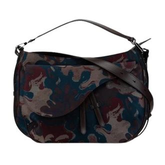 Dior Pre-owned Bedruckte Canvas Satchel - - Pre-owned - Damen - Mehrfarbig - ONE SIZE