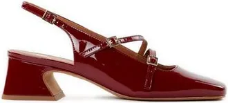 Bobbies Sling-back Becca en cuir