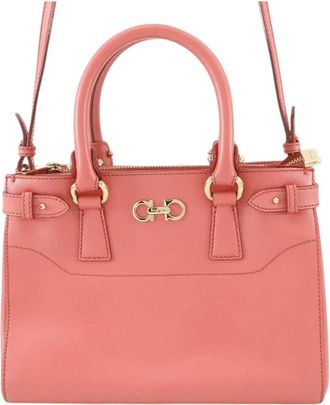 Ferragamo petit sac à main Gancini Beky (2010-2025) - Rose