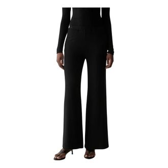 La Mania Wide-leg Sweatpants - - Trousers - Damen - Schwarzk - S