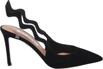 Aquazzura Femme, Chaussures, Noir, Taille: 37 EU Artiste Sling 85
