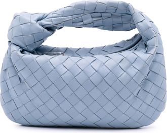 Bottega Veneta Hobo Bags - Mini Nappa Intrecciato Jodie - Gr. unisize - in Blau - f&uuml;r Damen