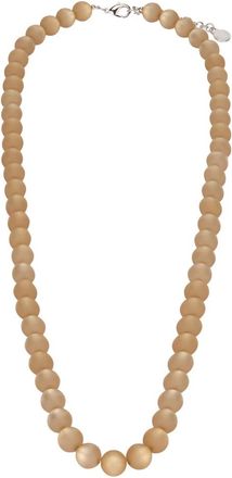 Emporio Armani Femme, Accessoires, Beige, Taille: ONE Size Beaded Necklace