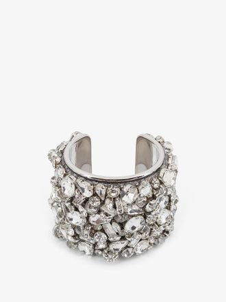 Dries Van Noten Brass bracelet with crystals - DRIES VAN NOTEN - gender_Woman