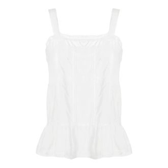 Zadig&Voltaire Top en dentelle Teacup - Femme - Tops - Blanc - Taille: 40 FR
