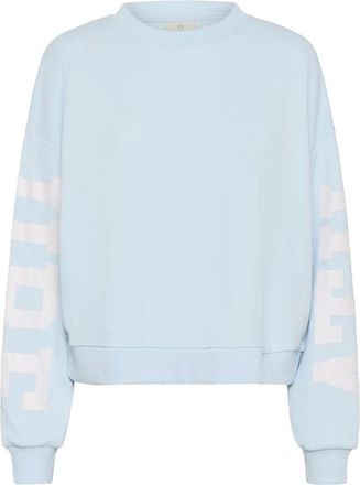 Kaffe Femme, Sweatshirts et sweats &agrave; capuche, Bleu, Taille: 46 FR SweaT-shirts