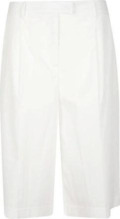 Patrizia Pepe Femme, Shorts, Blanc, Taille: 36 FR Bermuda Tailleur