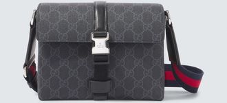 Gucci Crossbody Bag GG Mini mit Leder