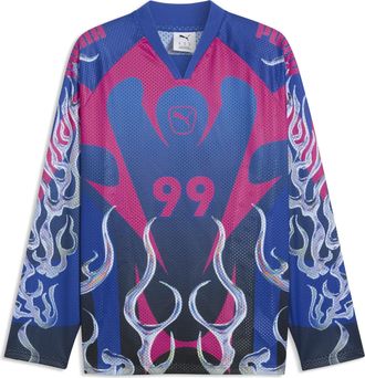 Puma Maillot d&eacute;contract&eacute; &agrave; manches longues FUTURE.PUMA.ARCHIVE Homme, Accessoires, Bleu, XXL