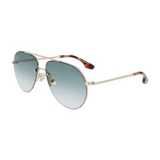Victoria Beckham Femme, Accessoires, Jaune, Taille: ONE Size Lunettes de soleil aviateur