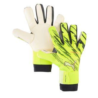 Puma Ultra Ultimate Hybrid Torh&uuml;ter-Handschuhe f&uuml;r Herren/Damen Unisex (Limone/Schwarz)