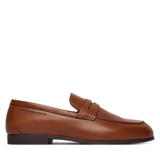 Tommy Hilfiger Slipper Tommy Hilfiger Flexible Slim FM0FM05849 Braun