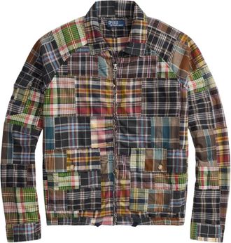 Polo Ralph Lauren Karierte Jacke - Blau