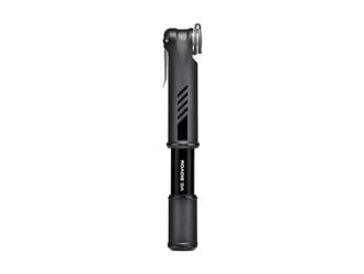 Topeak Roadie DA Dual-Action-Pumpe f&uuml;r Stra&szlig;e, 18 cm, 120 psi/8,3 bar, Schwarz