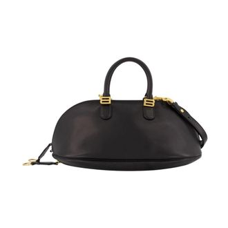 Balenciaga Bolero Bowling Bag Medium - - Bags - Damen - Schwarzk - ONE SIZE