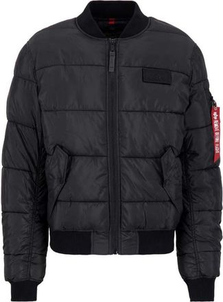 Alpha Industries Alpha Industries Herren MA-1 Puffer Bomber Bomberjacke, Black, S