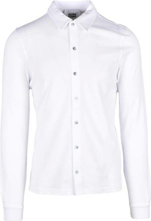 Alpha Studio Chemise d&eacute;contract&eacute;e - Homme - Chemises - Blanc - Taille: 2XL