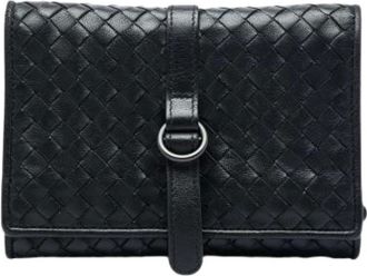 Bottega Veneta Porte-bijoux Pre-owned - Femme - Pre-owned - Noir - Taille: ONE Size
