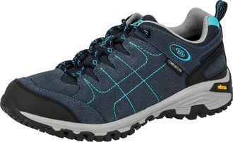 Brütting Mount Shasta Low Damen Trekking- & Wanderhalbschuhe, Marine/ Türkis, 41 EU