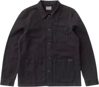 Nudie Jeans Homme, Vestes, Noir, Taille: M Barney Worker Jacket