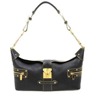 Louis Vuitton Sac bandouli&egrave;re vintage doccasion - Femme - Pre-owned - Noir - Taille: ONE Size