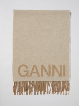 Ganni Schal GANNI Damen Farbe Beige