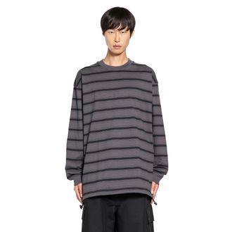 Comme Des Garçons Striped T-shirt in Jersey
