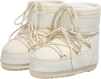 Moon Boot Winterboots - Mb Icon Low Rubber - Gr. 42_44 - in Creme - für Damen