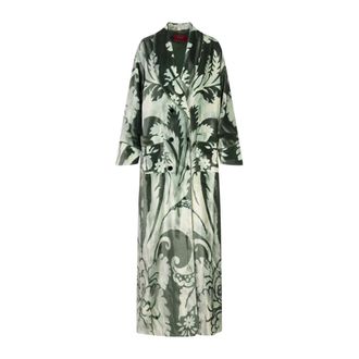 F.R.S. For Restless Sleepers F.r.s For Restless Sleepers, Femme, Manteaux, Vert, Taille: 38 FR Zefiro Robe