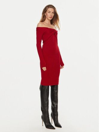 Guess Coctailkleid Milana W4BK26 Z2V42 Rot Slim Fit