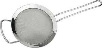 Grunwerg ST-3006 feinmaschig, mit poliertem Rand und Griff, Silber, 6-Inch, 15cm Durchmesser