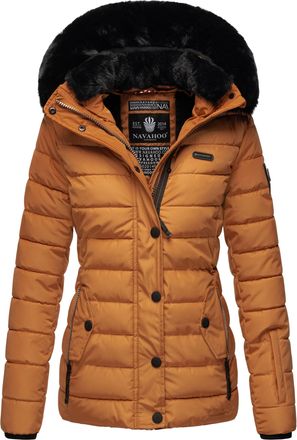 Navahoo Damen Winter Steppjacke Milianaa - Warm, Kuschelig & Wetterfest mit Kapuze